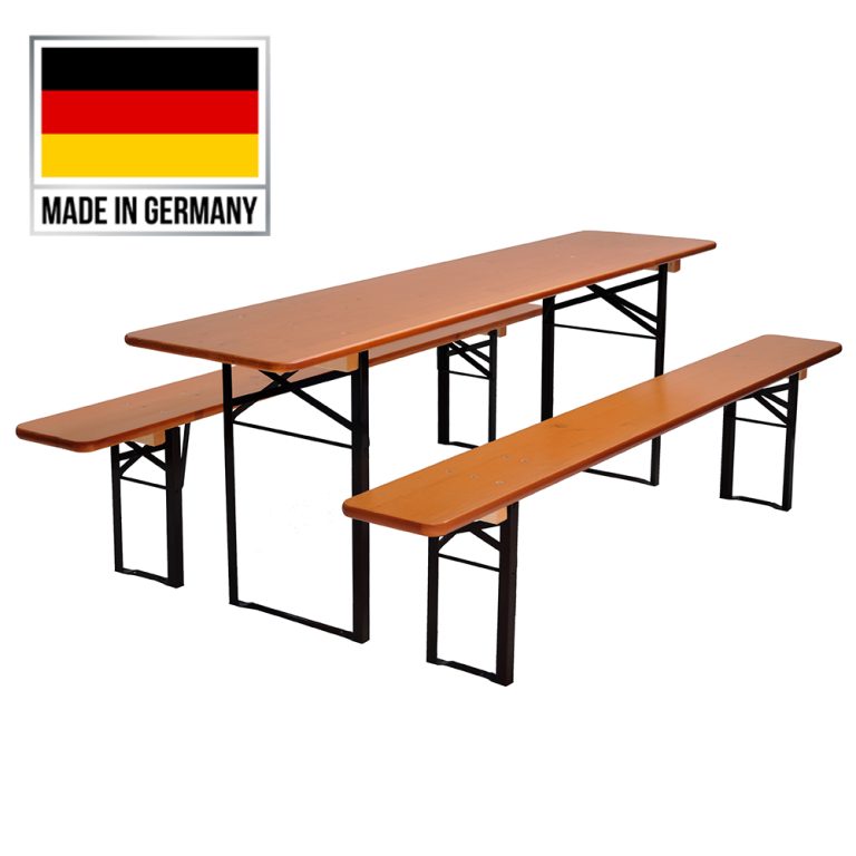 Beer Garden Set Wider Table – Spacious Outdoor Dining